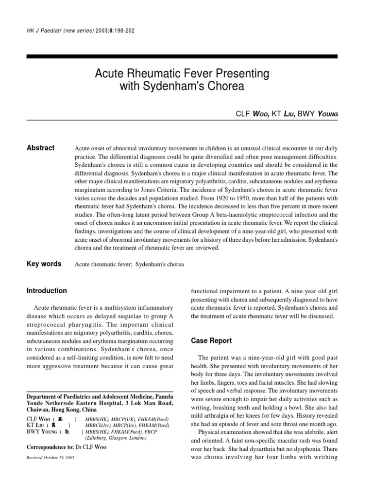 PRINT Korea Sydenham | PDF | Obsessive–Compulsive Disorder | Clinical ...