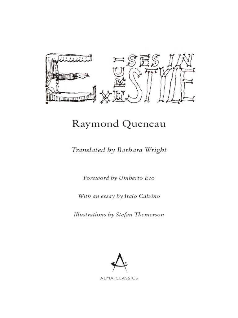 Exercises in Style (Excerpt) | Download Free PDF | Rhetoric | Semantics