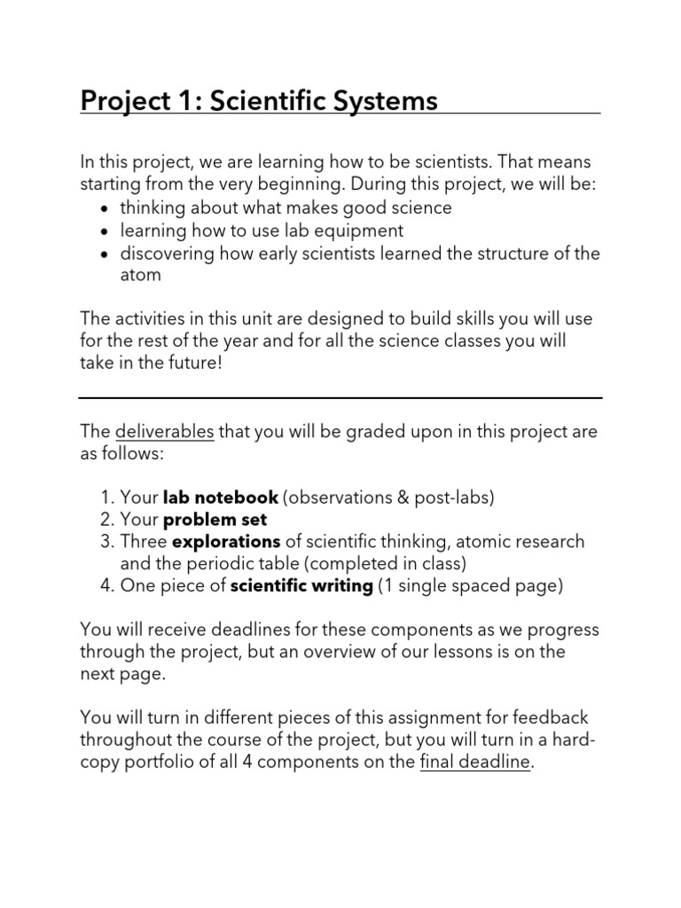 Intro To Project | PDF