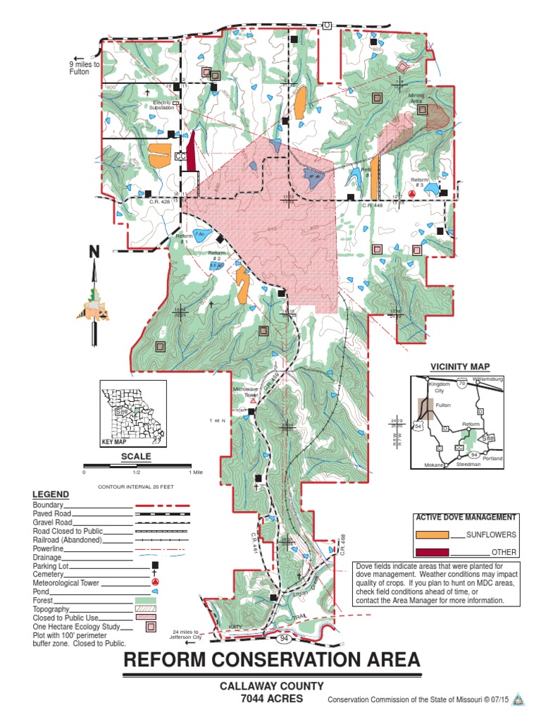 Reform Conservation Area Dove Map | PDF