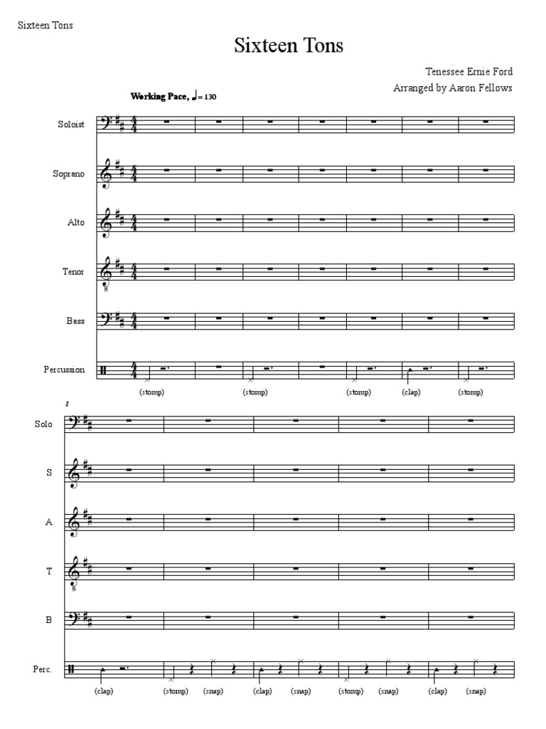 Sixteen Tons | Singing | Musical Techniques