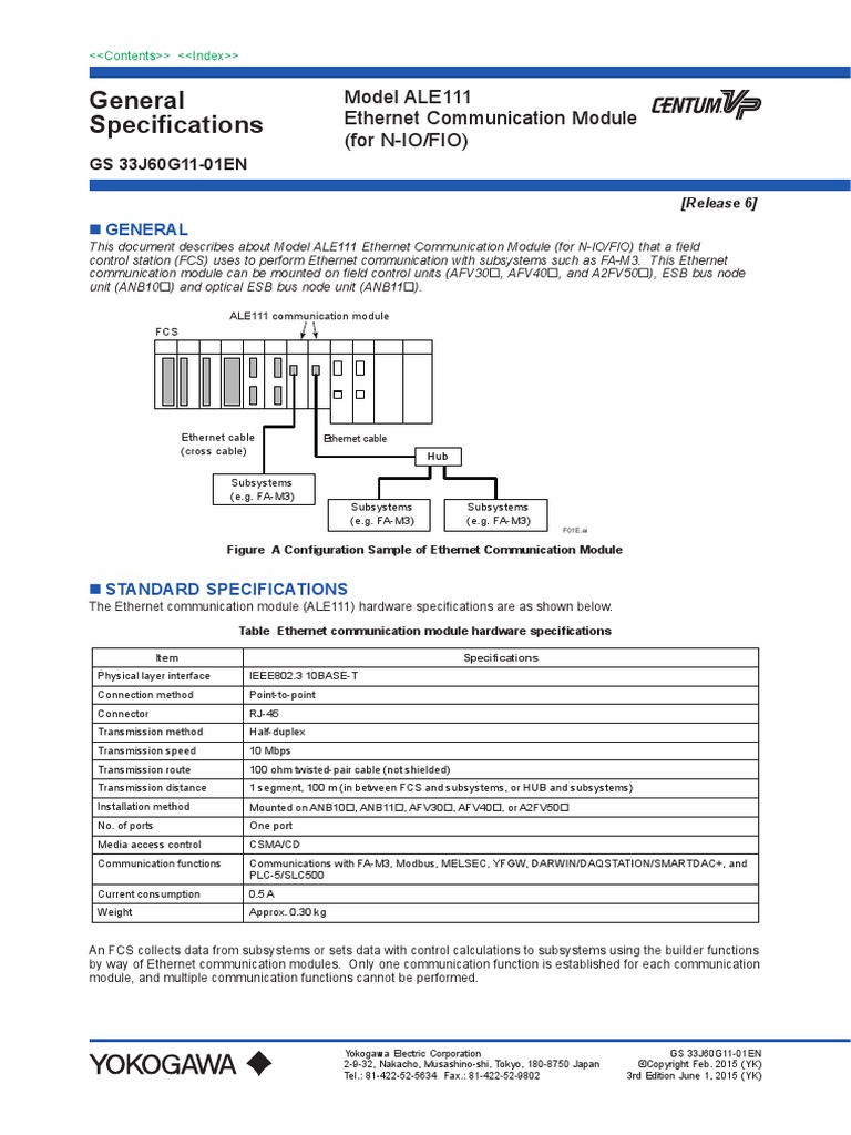 Ethernet Communication Module Pdf Ethernet Communications Protocols