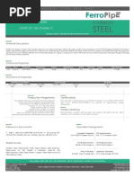 Carbon Steel WCC Casting Data Sheet | PDF | Steel | Casting (Metalworking)