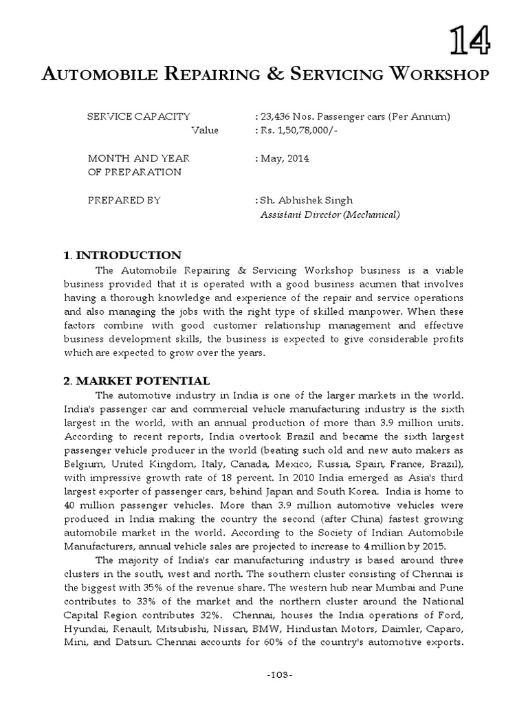 Mech - Automobile Repairing & Servicing Workshop | PDF | Suspension ...