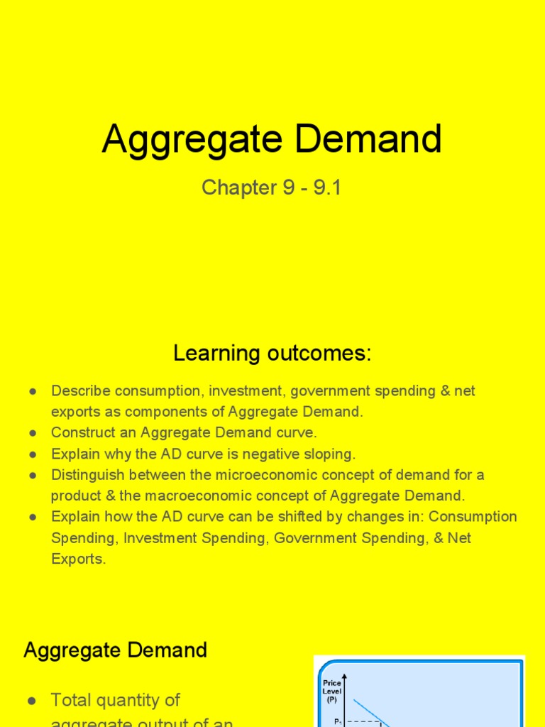 Aggregate Demand Components Explained | PDF | Aggregate Demand ...