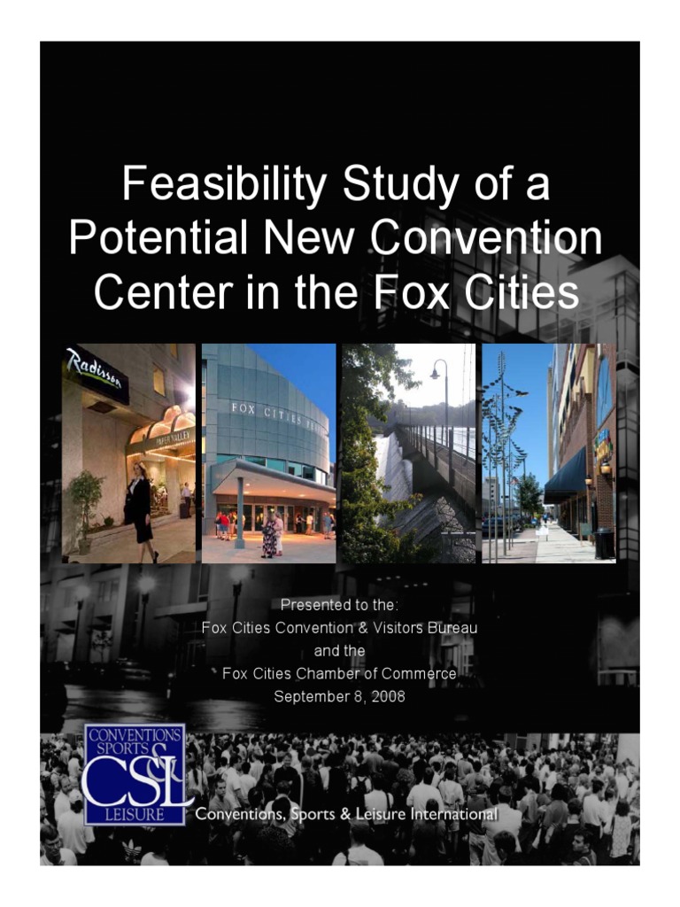 Sample Feasibility Study On Convention Center | PDF | Race And ...
