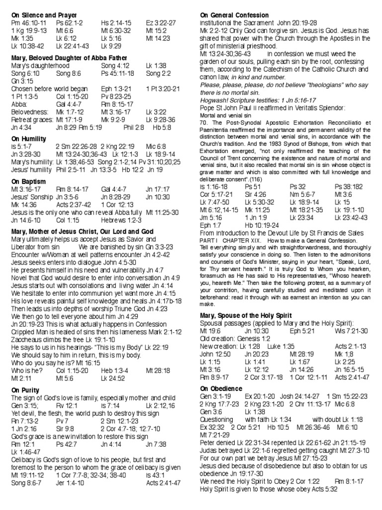 Working Man's Retreat Do at Your Own Pace Like Reading A Book | PDF | Catholic Church ...