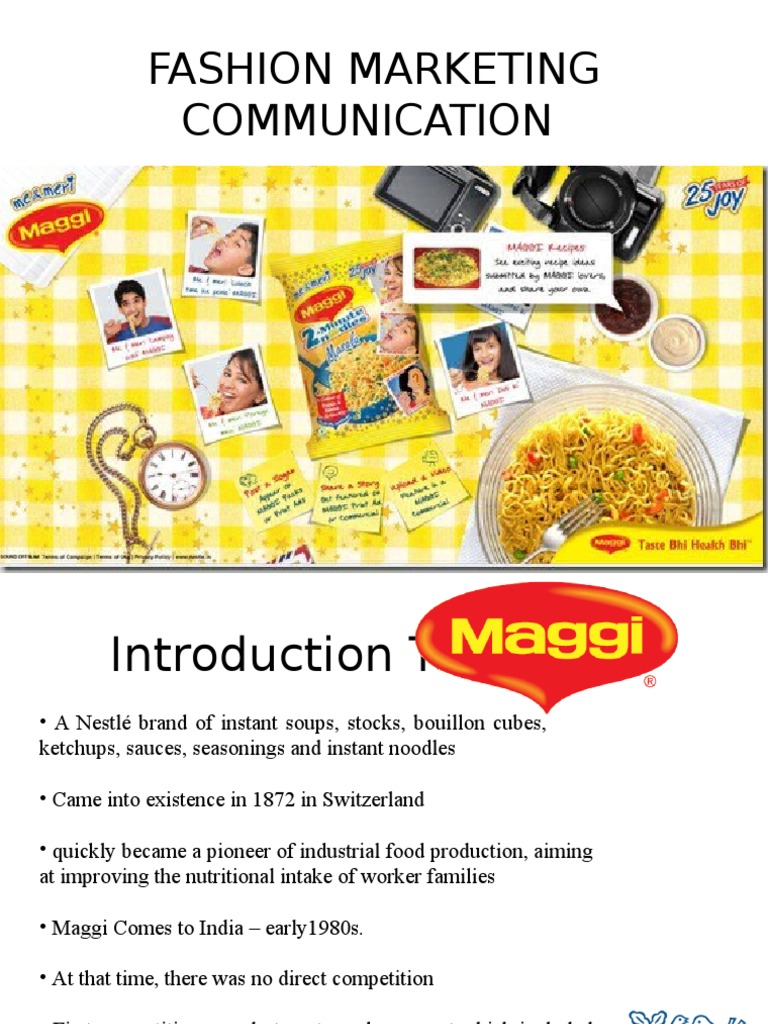 Maggi's Marketing Evolution in India | PDF | Brand | Advertising