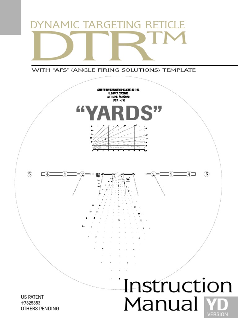 David Tubb's Dynamic Targeting Reticle Instruction Manual | PDF ...