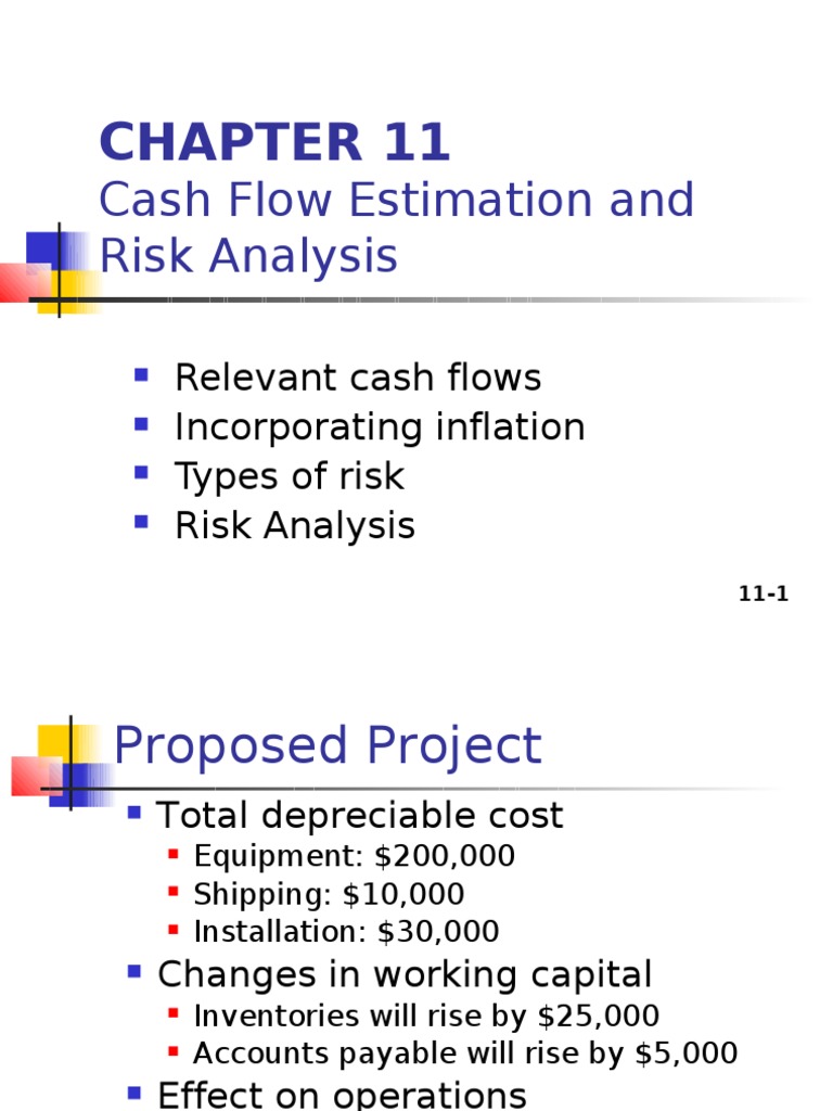 Cash Flow Estimation and Risk Analysis | PDF | Business | Finance ...