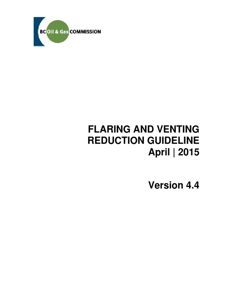 Flare Vent Guidelines | PDF | Natural Gas | Petroleum