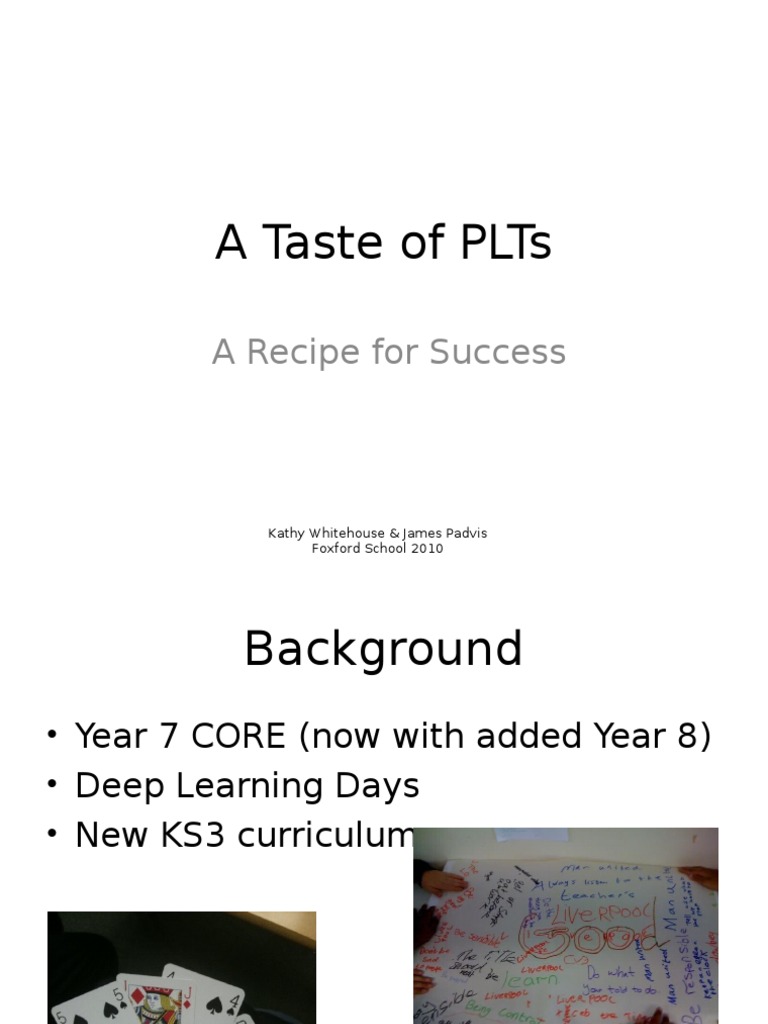 V - PPT - PLTs SIG Conference Presentation 2010 | PDF | Neuropsychology ...