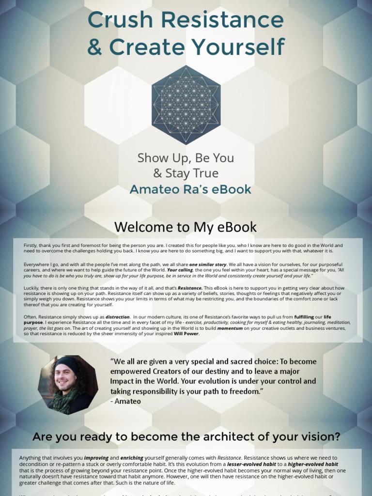 Overcoming Resistance to Create Yourself | PDF | Emotional Intelligence ...