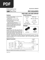 IR2117/IR2118 IGBT Driver Overview | PDF | Cmos | Mosfet