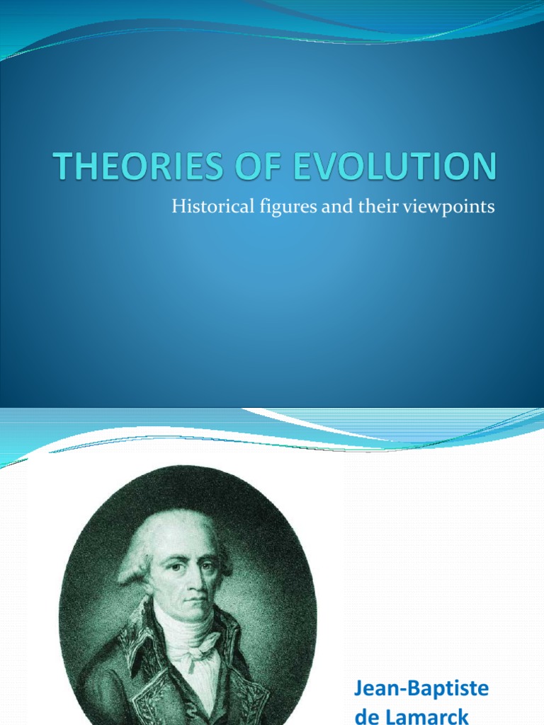 Theories of Evolution | PDF
