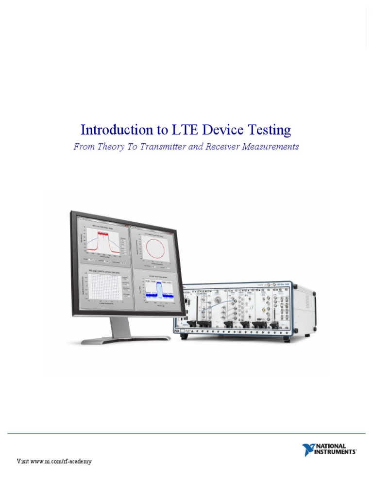 Introduction To LTE Device Testing | PDF | Mimo | Orthogonal Frequency ...