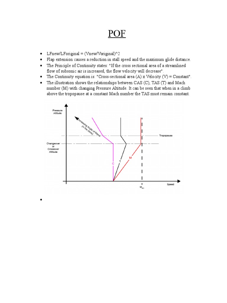 ATPL Principles of Flight - Questions | PDF | Mach Number | Flight ...