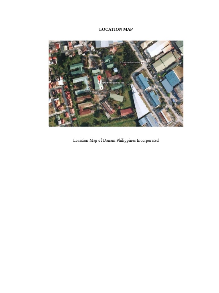 Danam Philippines Location Map | PDF