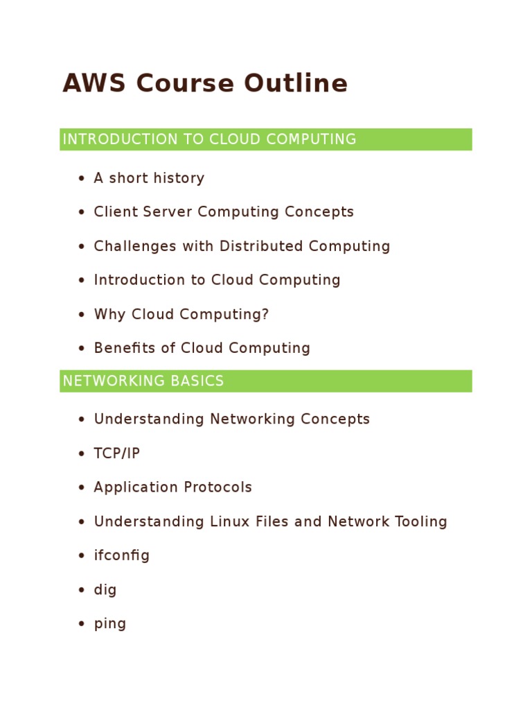 Amazon Web Services (AWS) Online Training | PDF | Amazon Web Services | Centralized Computing