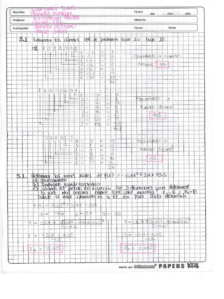 Solucionario Metodos Numericos para Ingenieros (Steven Chapra) | PDF