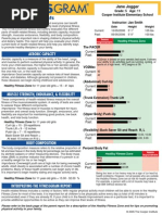 PACER Test Score Sheet Template | PDF | Sports