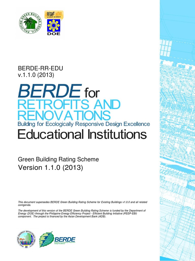 Berde Retrofit and Renovations For Educational Facilities | PDF | Green ...