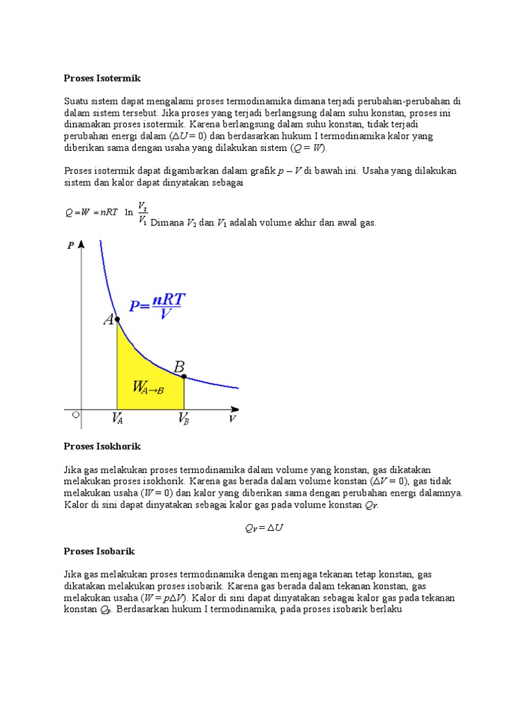 Proses Isotermik | PDF