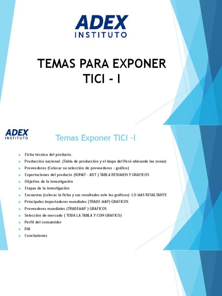 Temas para Exponer PDF | PDF