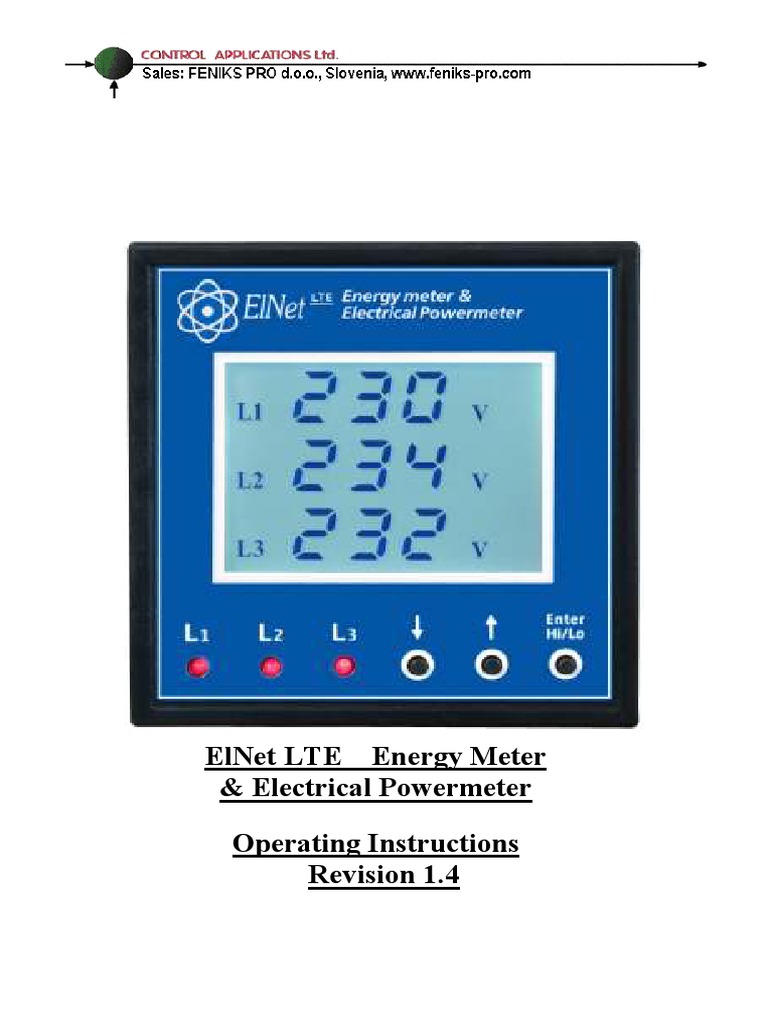 Elnet_LTE_UserManual | Electronics | Telecommunications