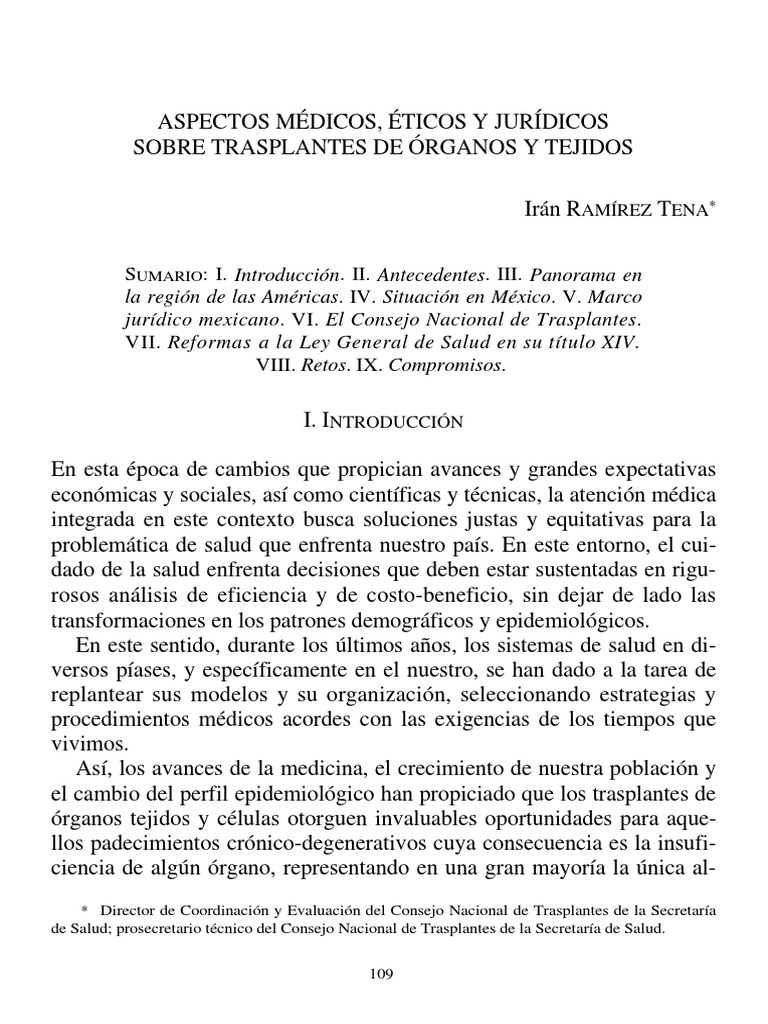 Trasplante Informacion | PDF | Transplante de organo | Especialidades Medicas