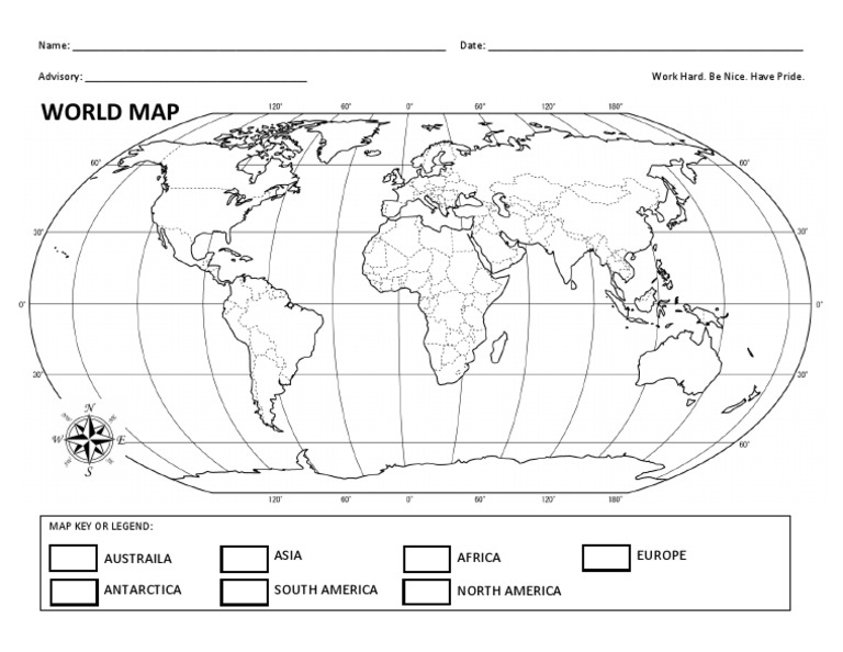 World Map Activity | PDF