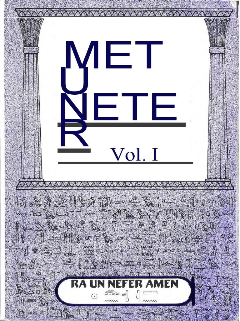 Metu Neter Volume 1 by Ra Un Amen Nefer | Reason | Logic