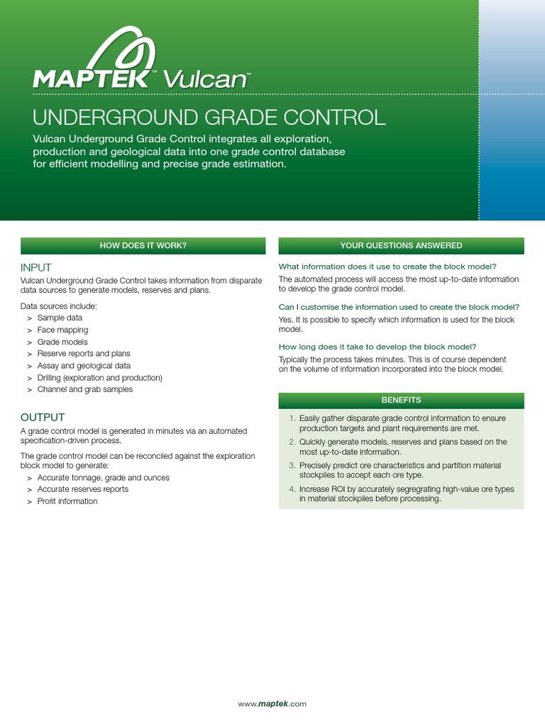 Efficient Grade Control Integration | PDF | Computers