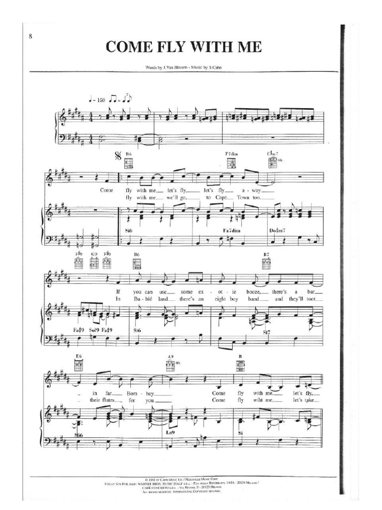 Come Fly With Me | PDF