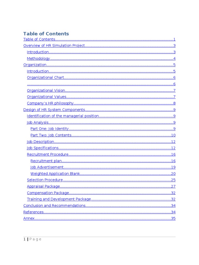 Human Resource Management Project | PDF | Performance Appraisal | Brand