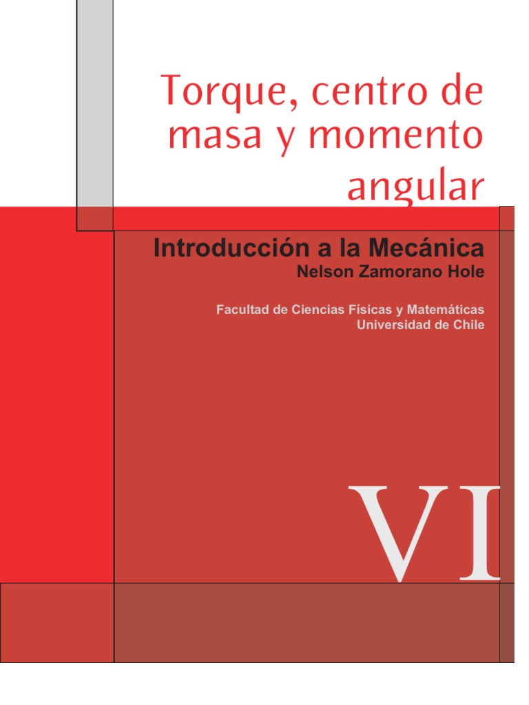 Torque, Centro de Masa y Momento Angular | PDF | Vector Euclidiano | Rotación