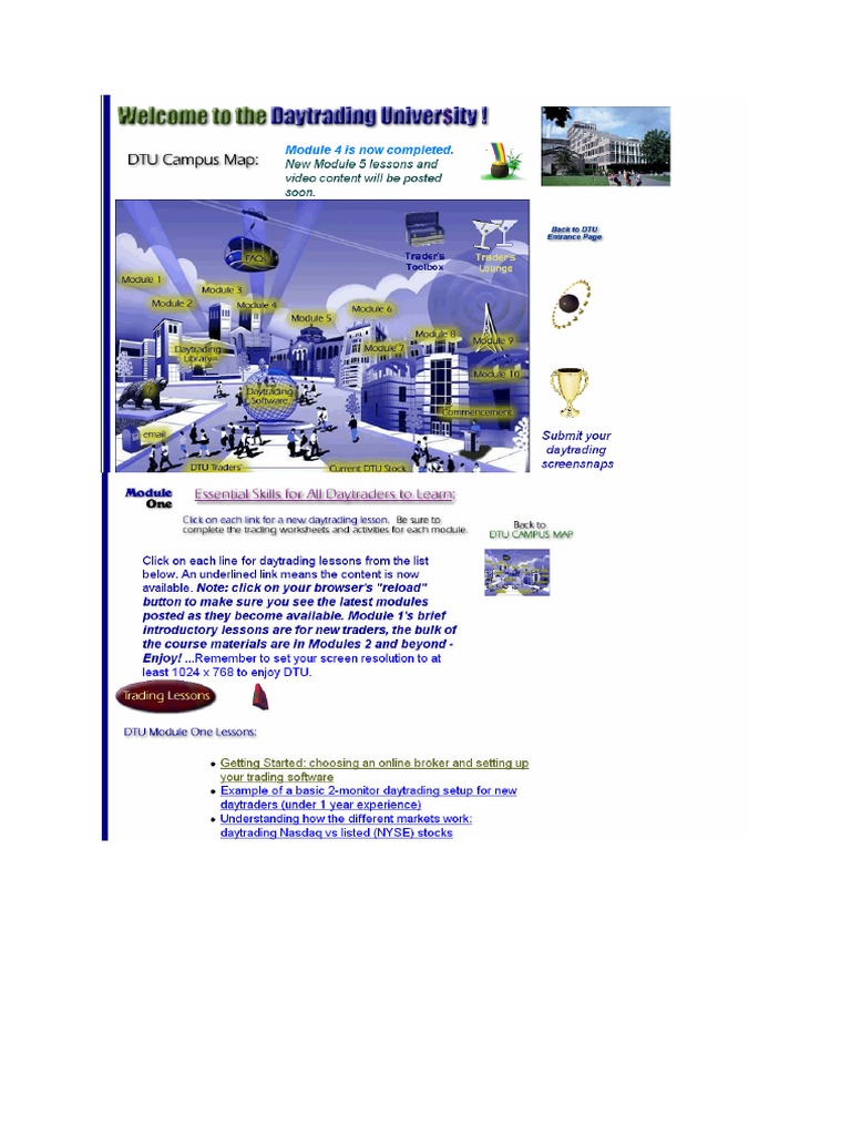 Day Trading University | PDF