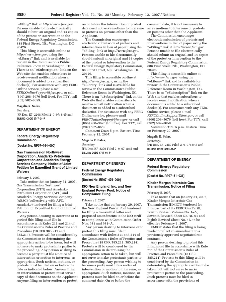 Notice: Natural Gas Policy Act, Etc.: Kinder Morgan Interstate Gas ...