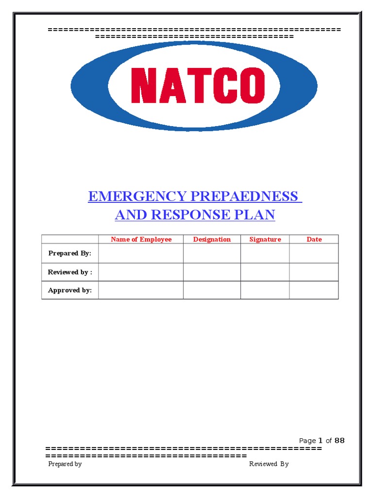 Eprp Pdf Emergency Management Emergency