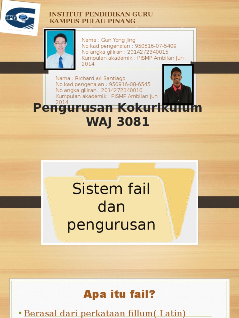 Sistem Dan Jenis-Jenis Fail | PDF | Bisnis