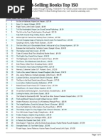 Usa Today Top 150 Books 2025-08-06 | PDF