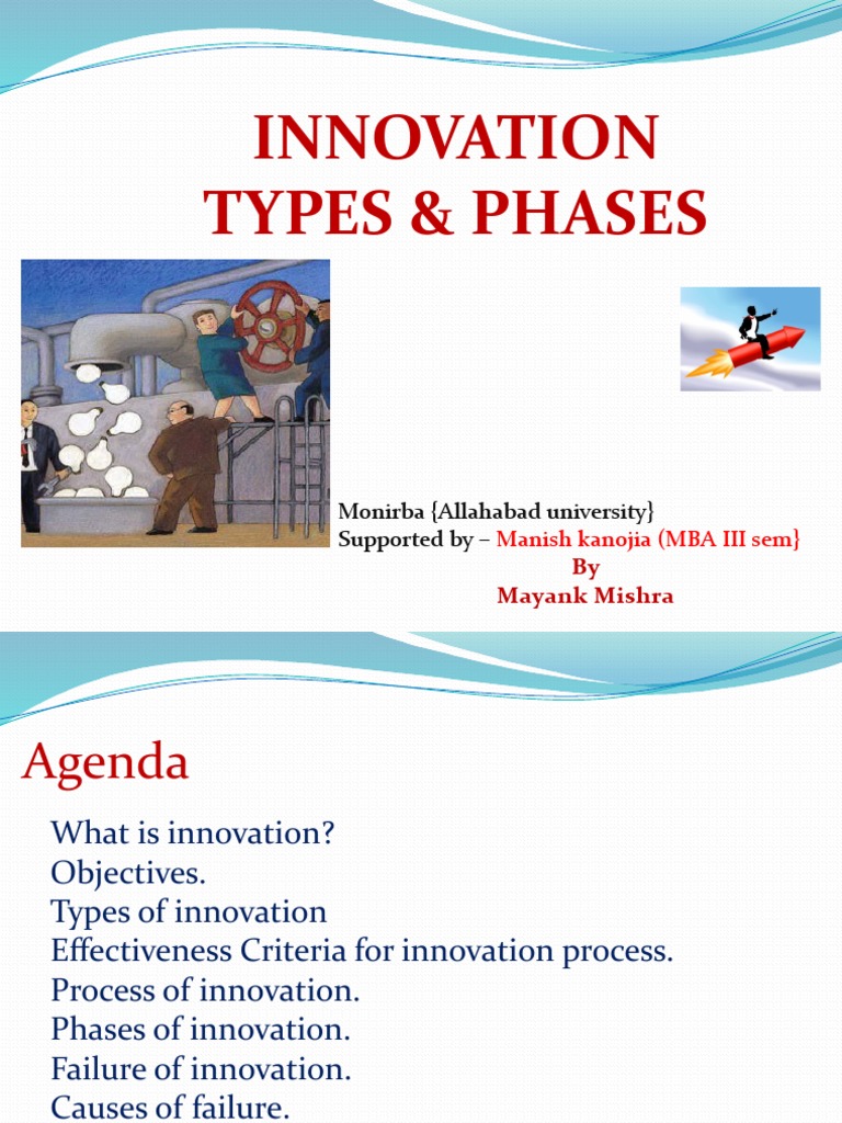 Types and Phases of Innovation Explained | PDF | Innovation | Economies
