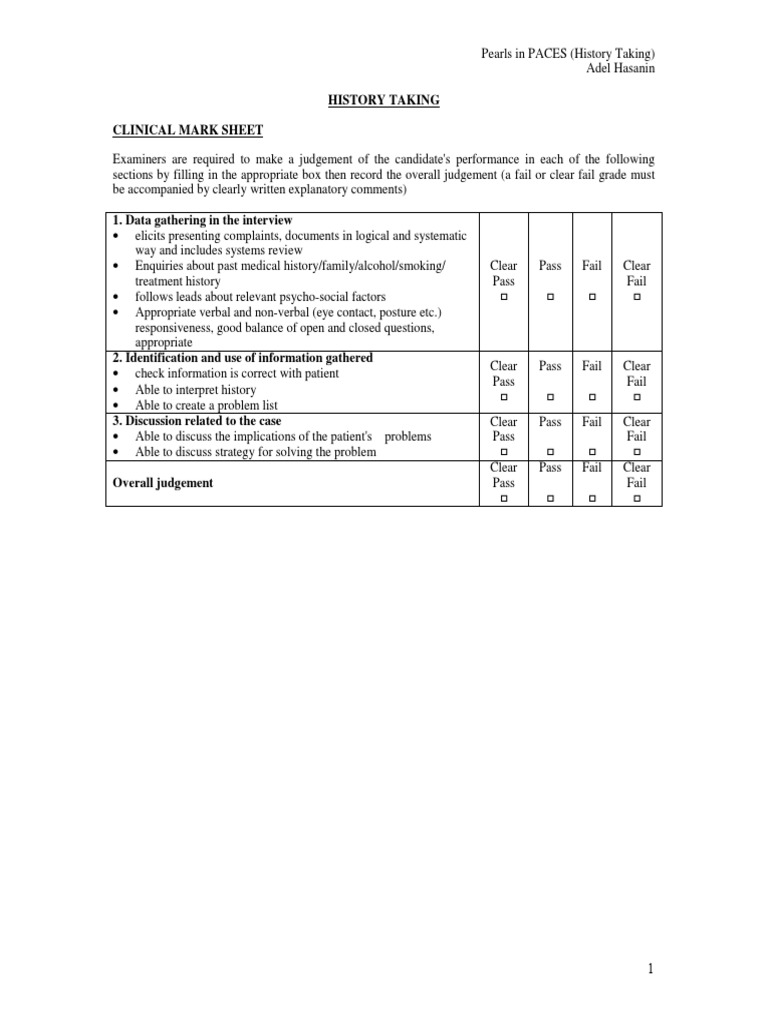 History Taking in PACES Exam | PDF | Migraine | Headache