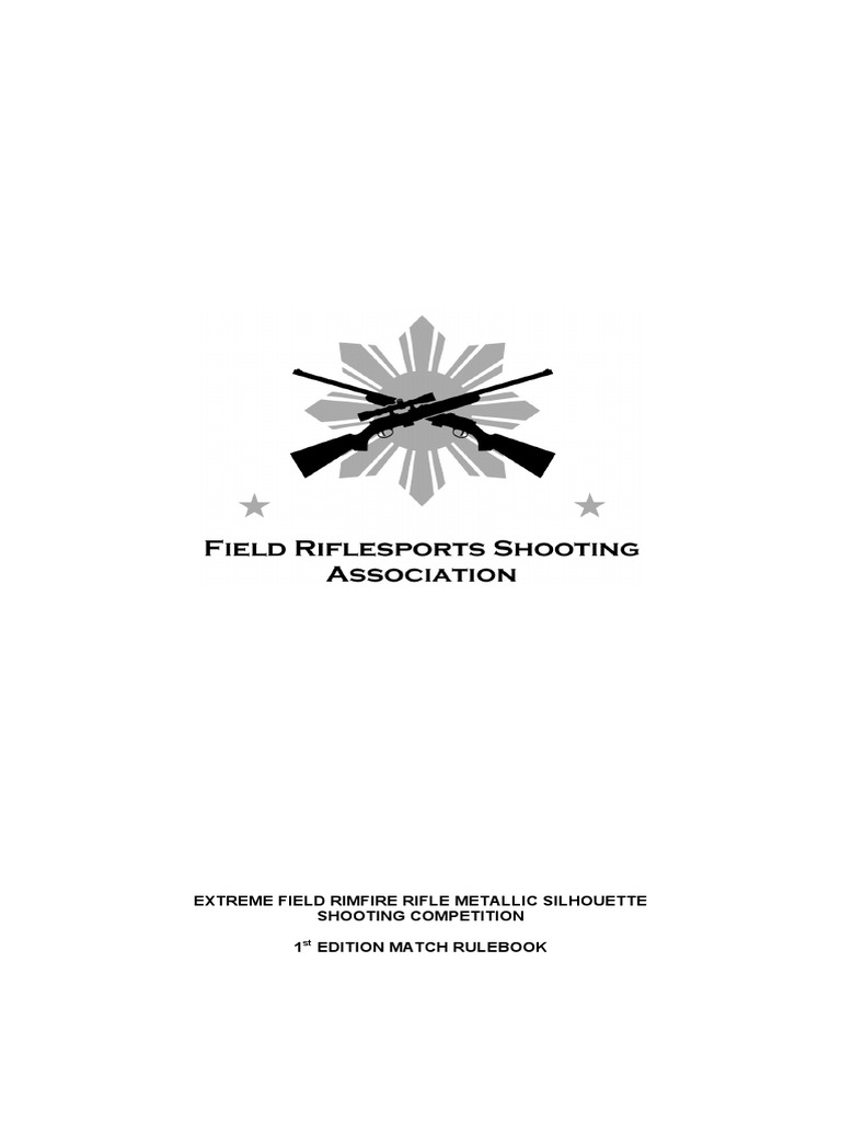 Extreme Field Rimfire Rifle Metallic Silhouette Shooting Competition ...