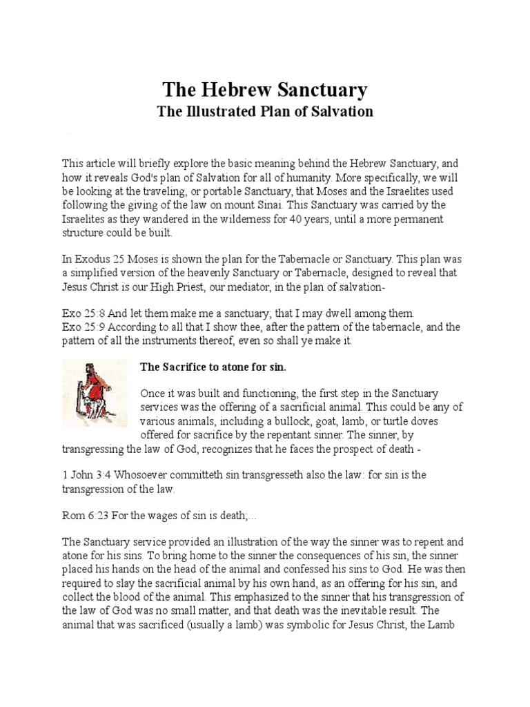 Sanctuary Symbols and Meaning | PDF | Holy Of Holies | Sin