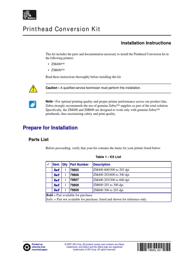Zebra Conversion 300 Dpi A 203 Dpi | Download Free PDF | Belt ...