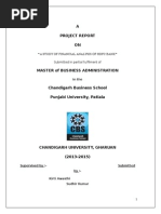 BBA Final Year 6th Sem Project Report. | PDF | Working Capital | Banks
