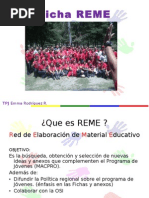 Formato Ficha REME | PDF | Exploración | Movimientos juveniles
