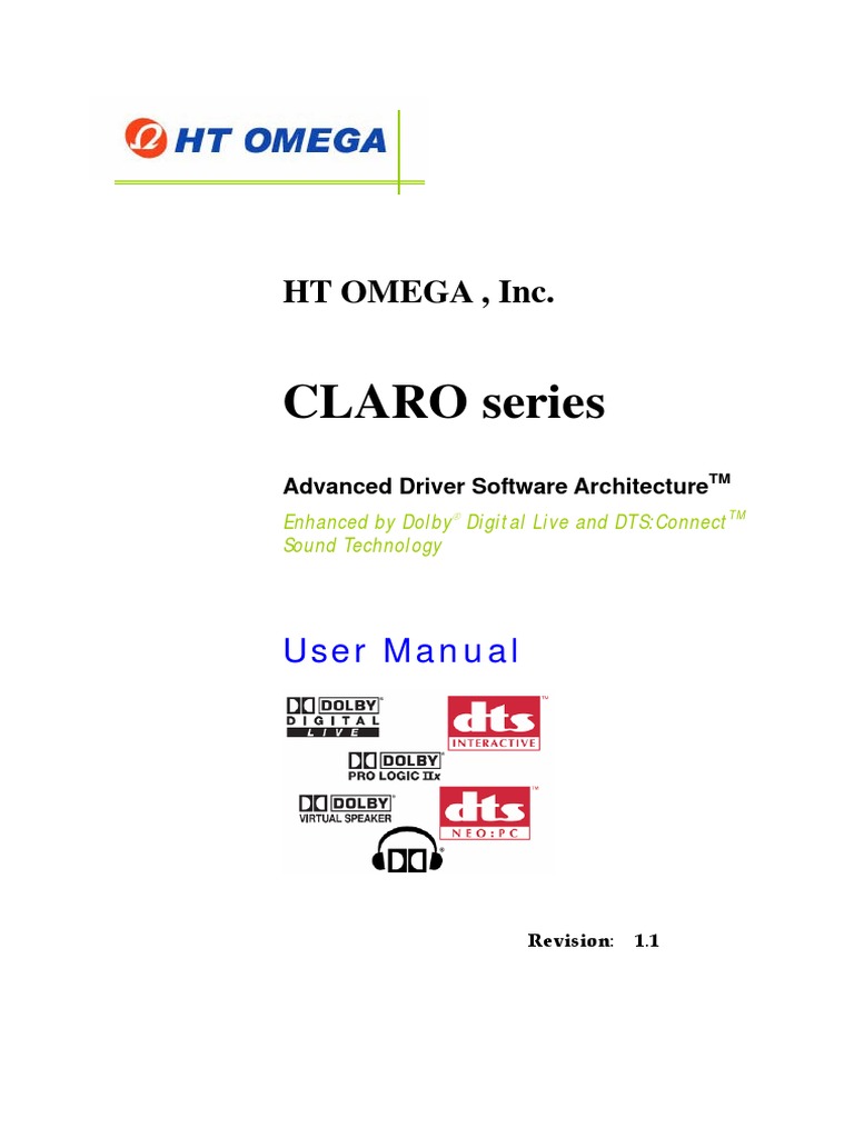 Claro Manual Pdf Audio Electronics Sound Technology