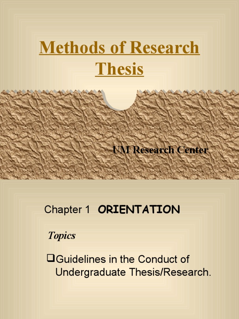 Thesis | PDF | Statistics | Statistical Hypothesis Testing